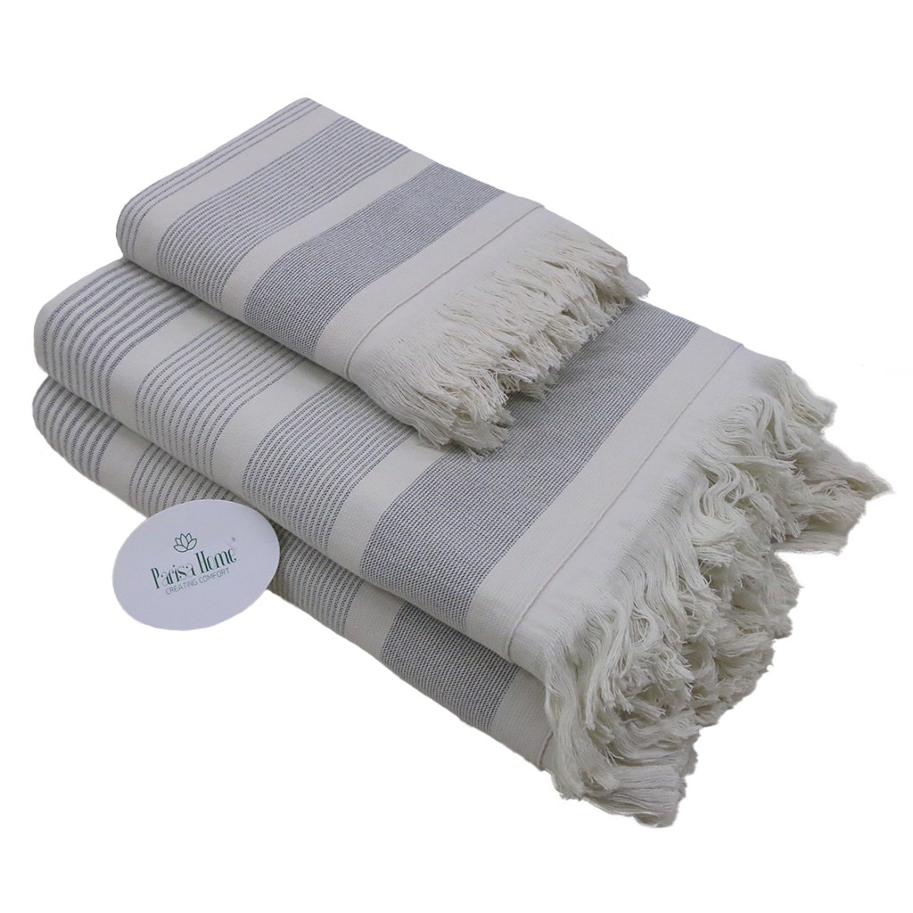 Комплект махровых полотенец Parisa home Darling 390гр/м² в подарочной ...